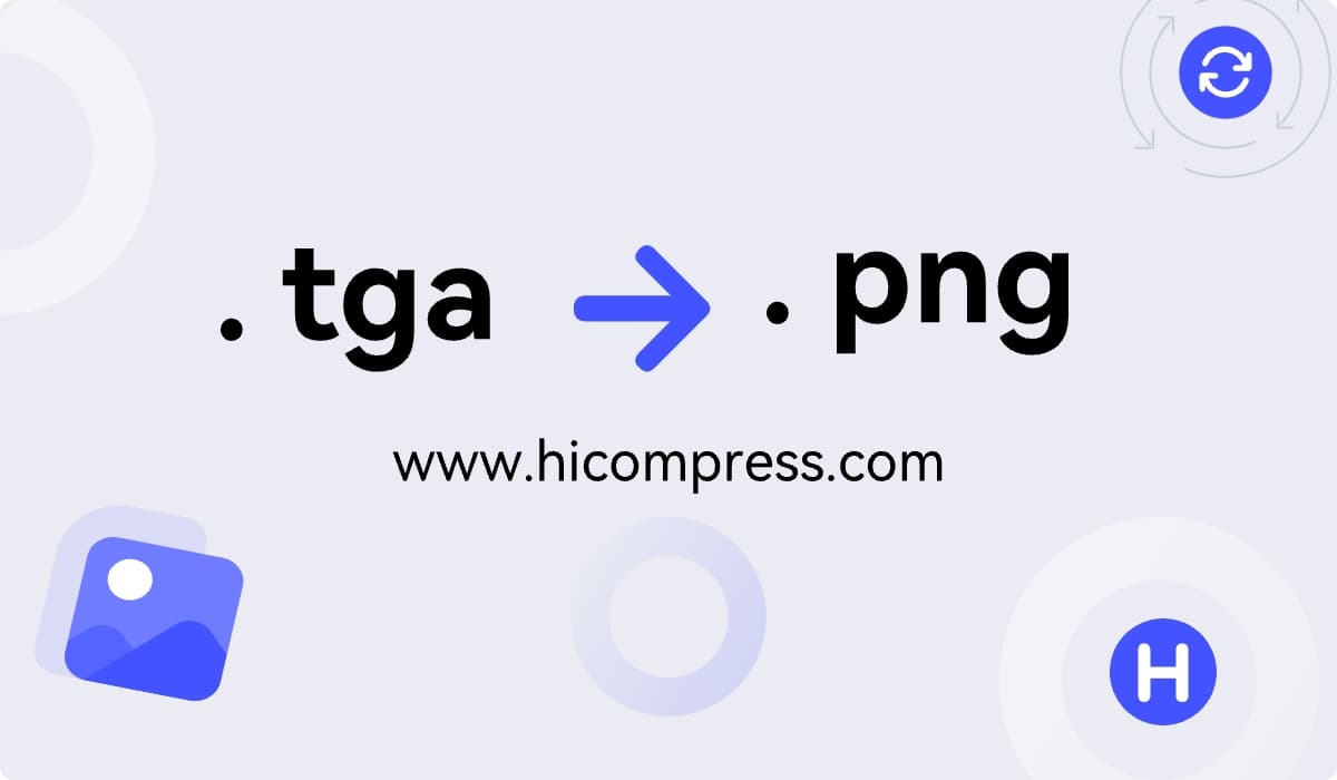 Convert TGA files to PNG Online for free - Hicompress